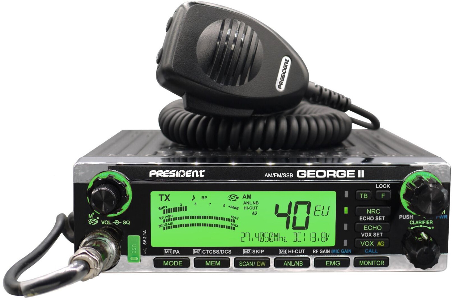 President George 2, Teha Modification, Teha electronics, CB Export ...